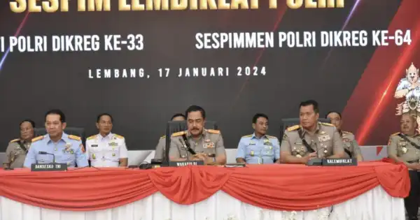Sespim Lemdiklat Polri Buka Pendidikan Sespimti dan Sespimmen 2024