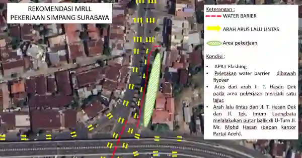 Kawasan Simpang Surabaya akan Diterapkan Rekayasa Lalu Lintas