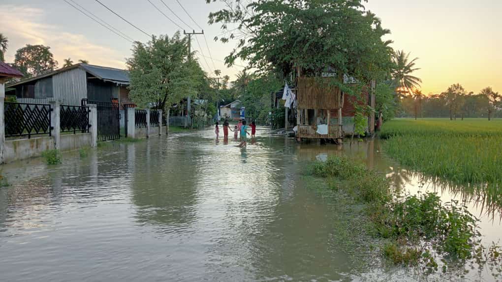 Banjir di Pidie Jaya Surut