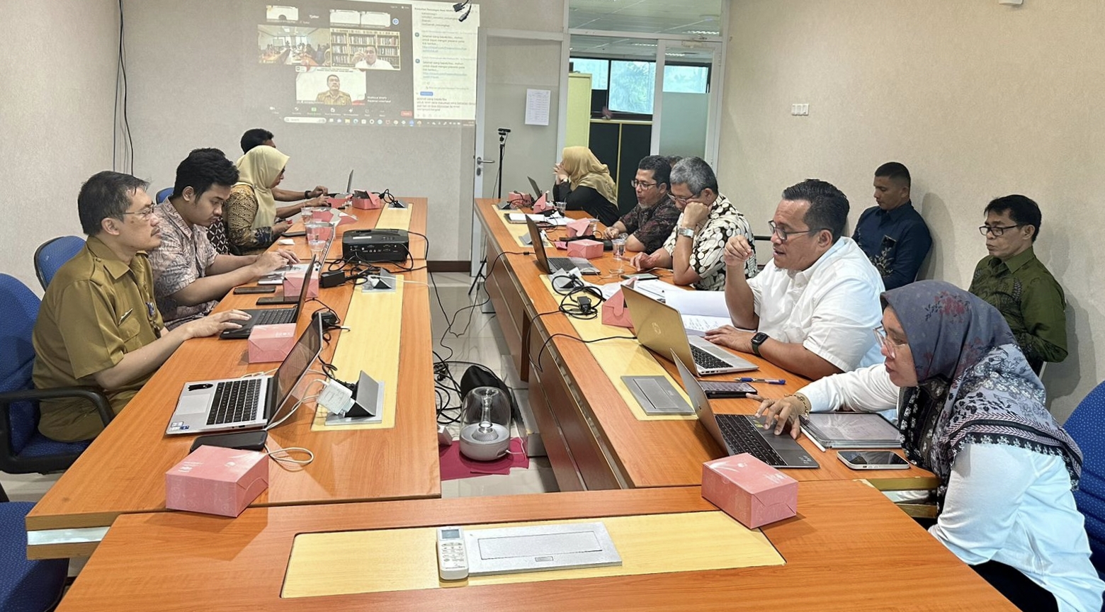 Bappeda Aceh Konsultasi Ranwal RPJPA 2024-2025 ke Kemendagri dan Bappenas