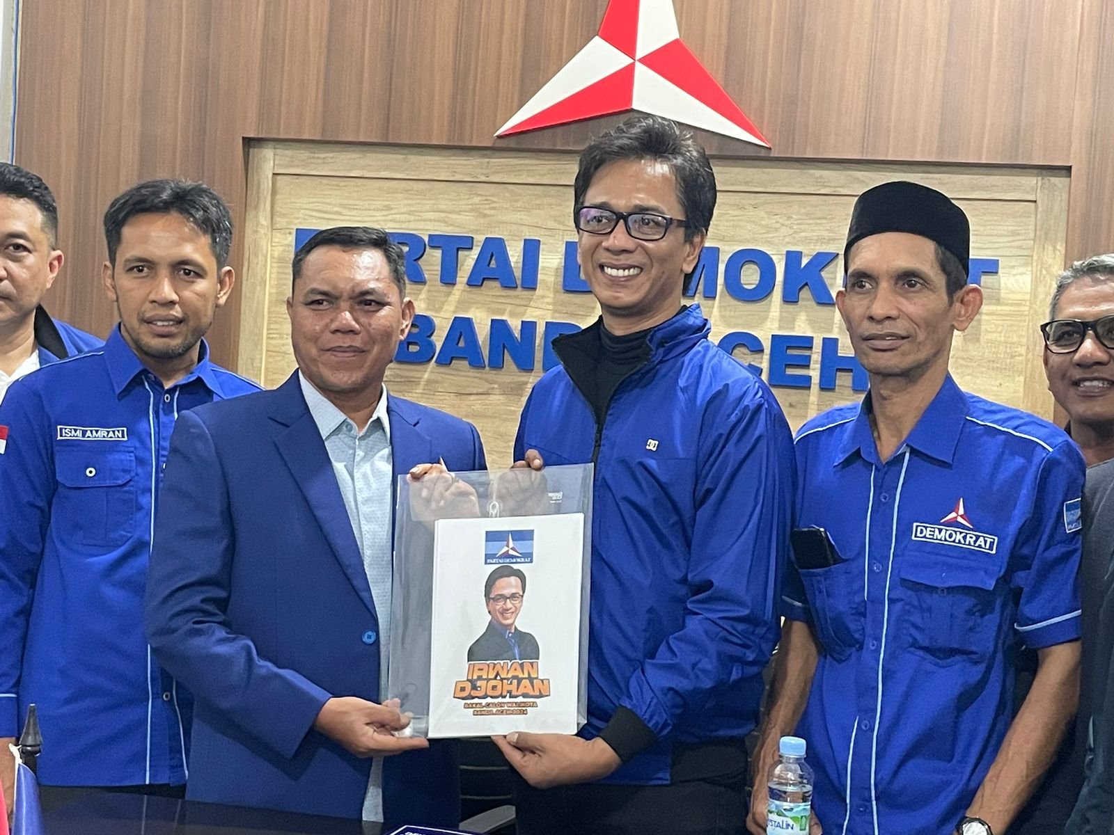 Irwan Djohan Daftar ke Demokrat sebagai Bacalon Wali Kota Banda Aceh