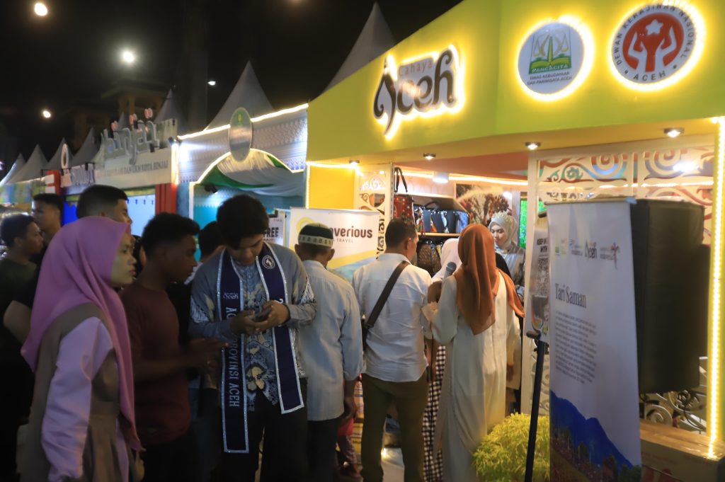 Ikut Ramaikan Gelar Melayu Serumpun di Medan, Stan Aceh Jadi Magnet ...