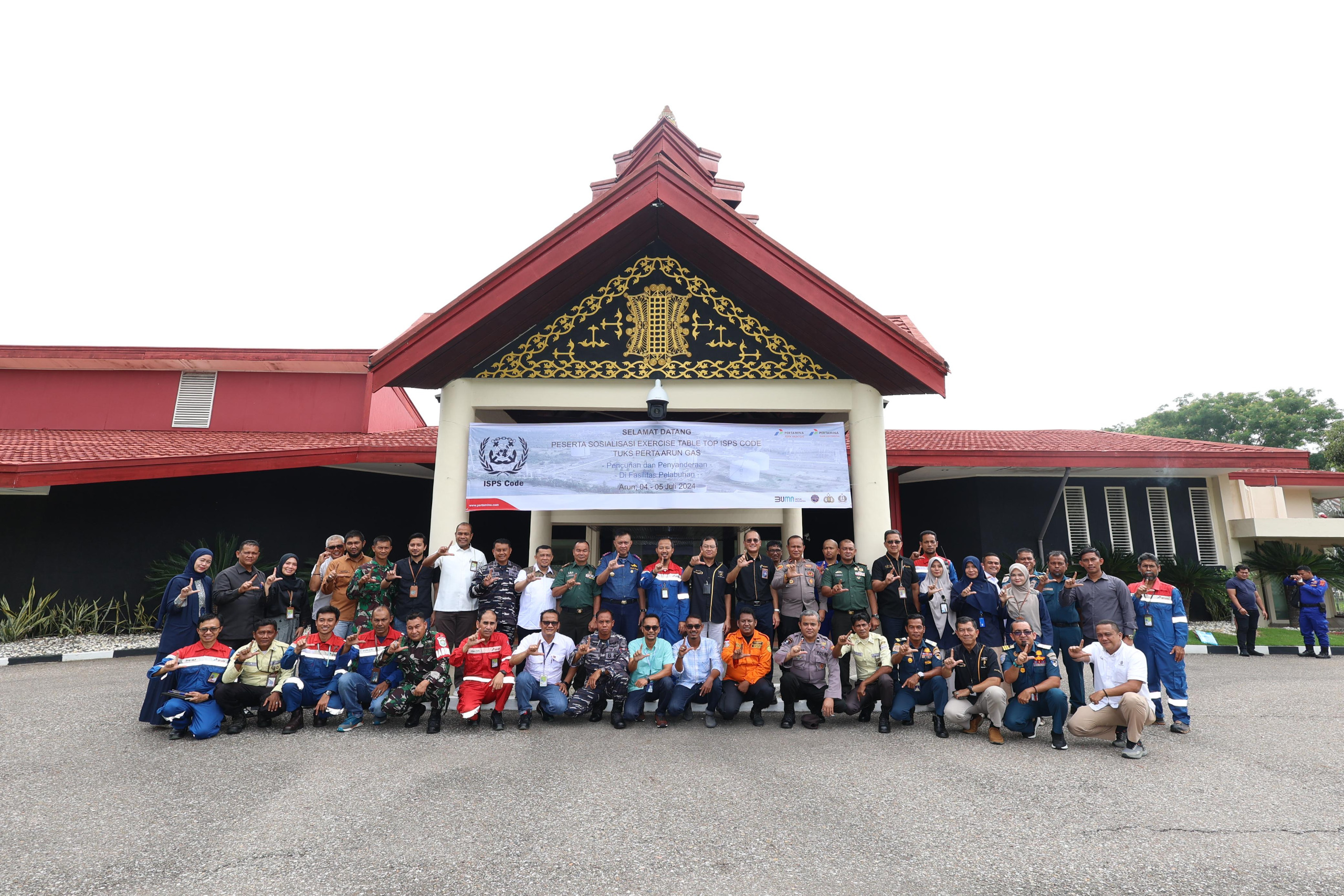 Perketat Pengamanan Pelabuhan, Perta Arun Gas Gelar Sosialisasi dan ...