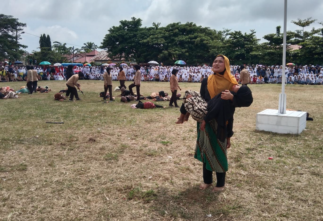 Pelajar Aceh Timur Tampilkan Drama Kolosal Pejuangan Inong Balee Rebut ...