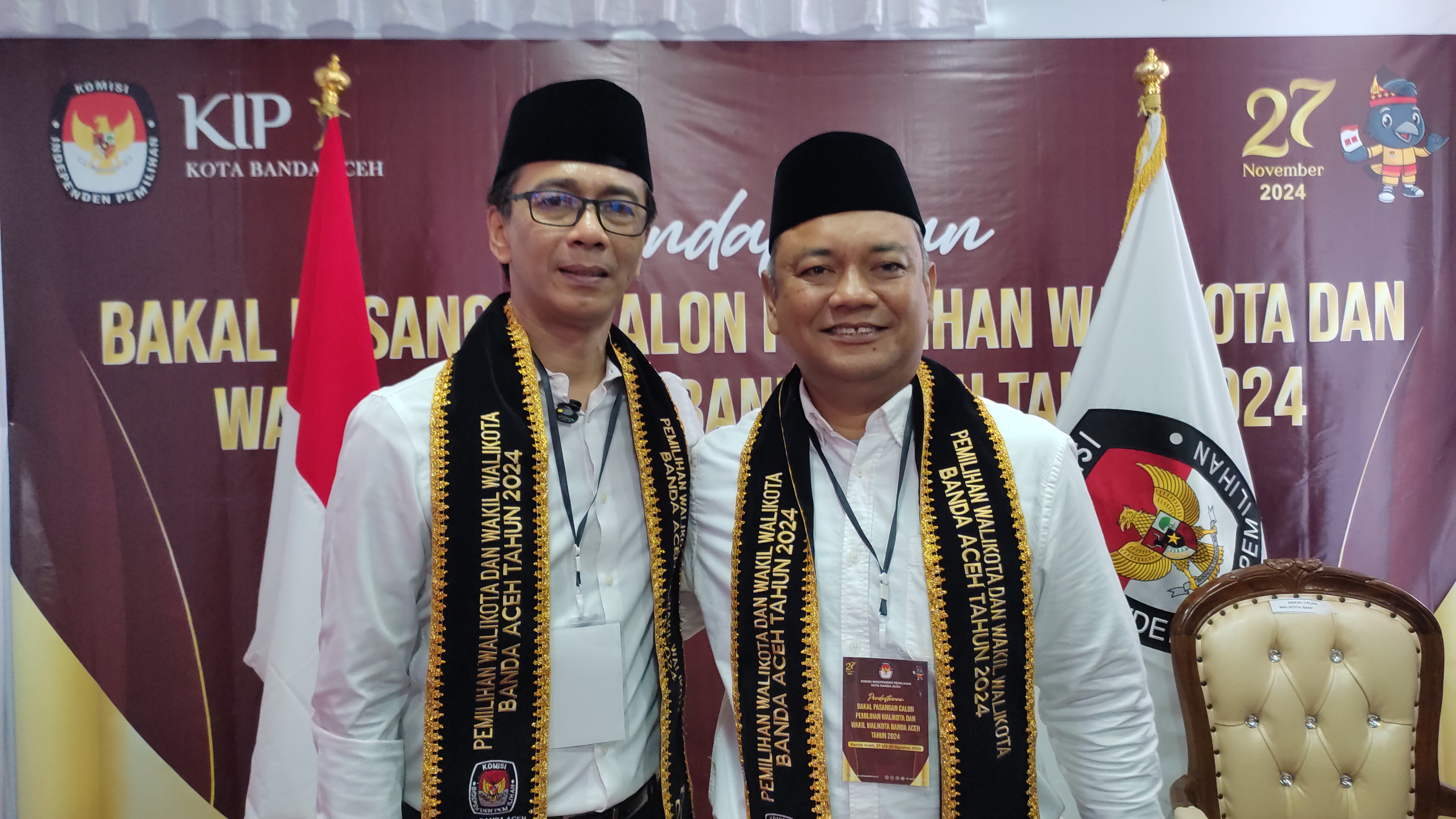 Daftar ke KIP, Pasangan Irwan Djohan-Khairul Amal Yakin Bawa Perubahan ...