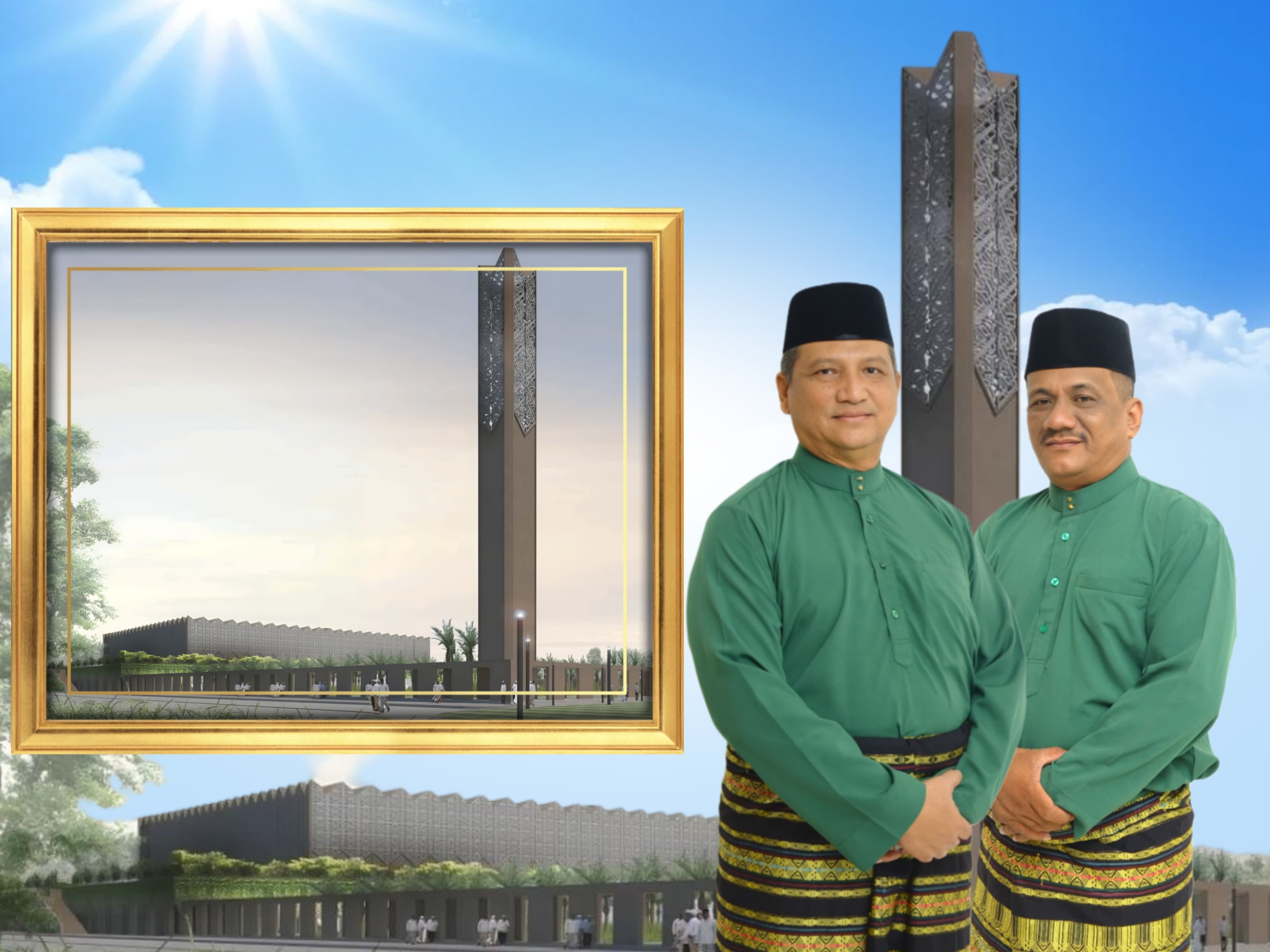 Melanjutkan Pembangunan Masjid Agung Jadi Prioritas Utama Armia Pahmi ...