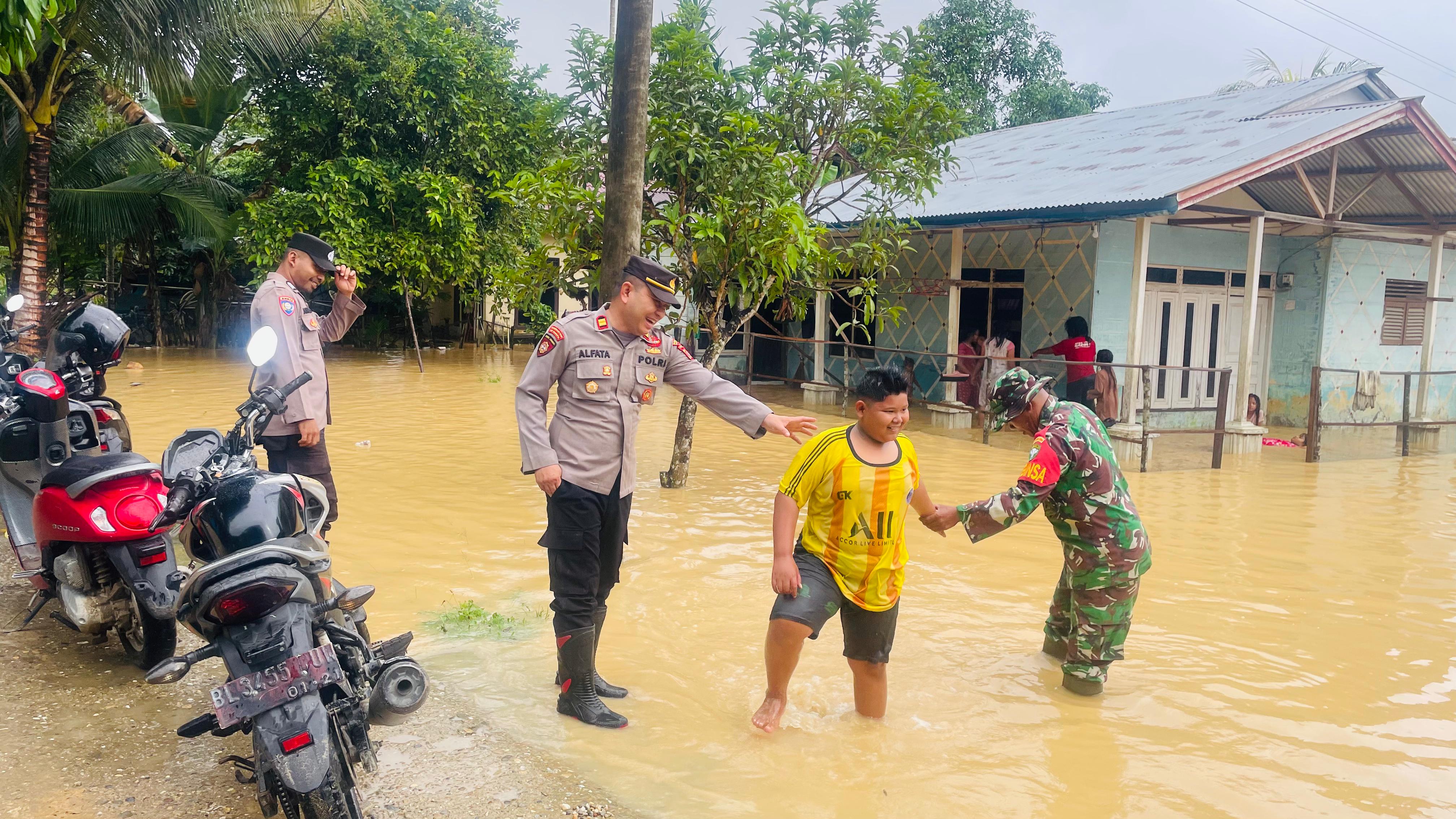 Empat Gampong di Aceh Timur Terendam Banjir, Akses Jalan Terputus