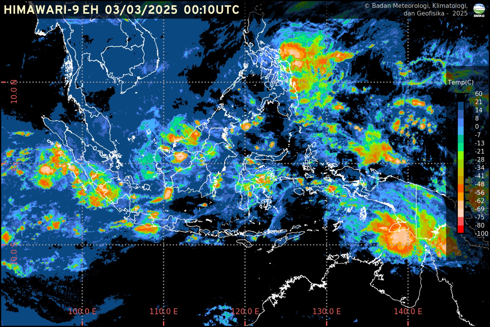 BMKG Prakirakan Cuaca Sebagian Besar Kota Diguyur Hujan