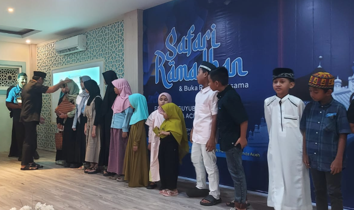 FPMPA Gelar Buka Puasa Bersama dan Santunan Anak Yatim, Ini Pesan Plt Sekda Aceh