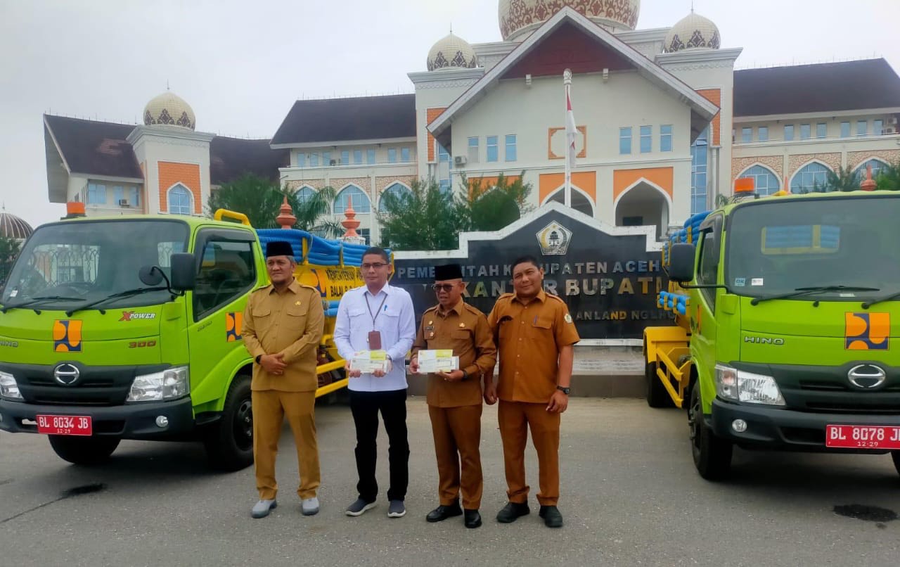 Aceh Utara Terima Dua Unit Mobil Tangki Sedot Tinja dan Bangun 1.177 ...