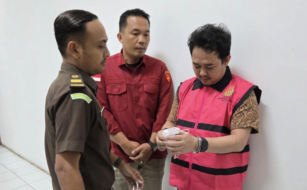 Tim Tabur Kejati Tangkap DPO Tersangka Korupsi Redistribusi Tanah di Aceh Jaya