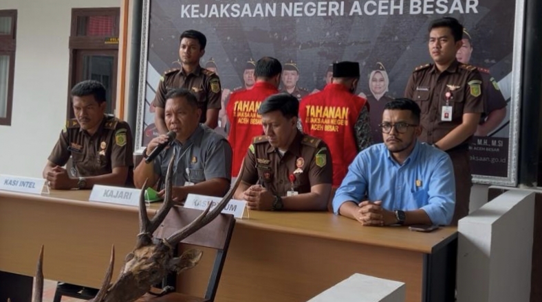 Kejari Aceh Besar Terima Pelimpahan Perkara Perdagangan Satwa Dilindungi