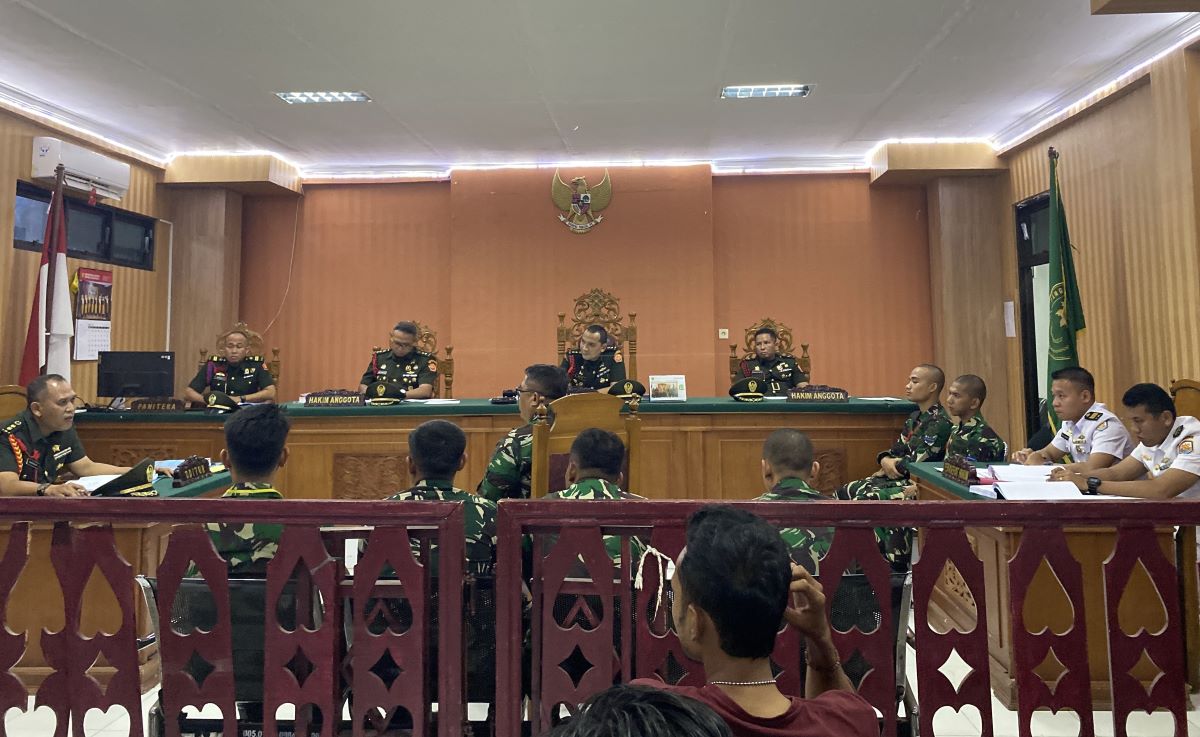 Dari Saksi Jadi Terdakwa, Dua Prajurit TNI AL Pembantu Dede Irawan ...