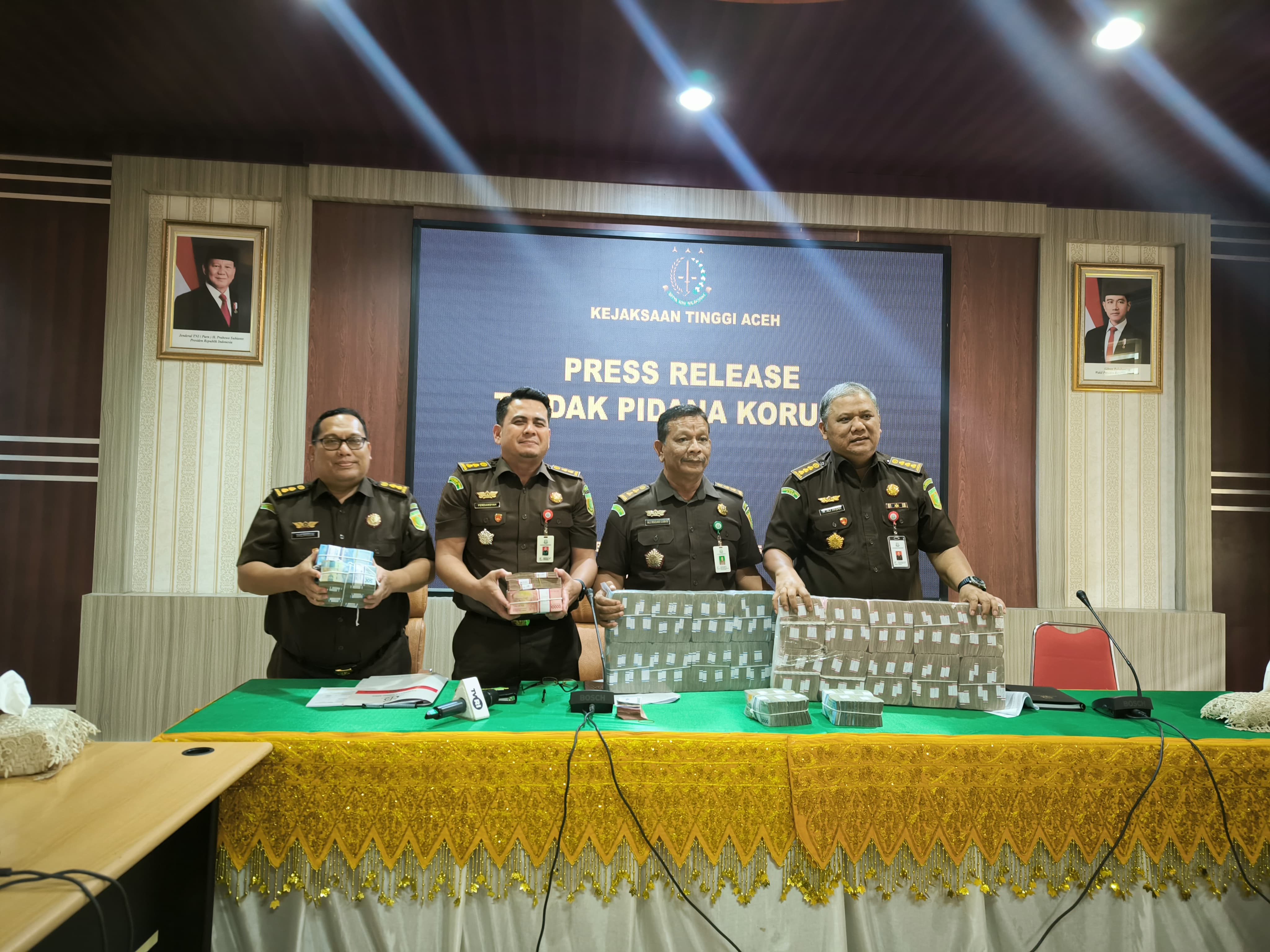 Kejati Sita Rp 1,8 Miliar Terkait Dugaan Korupsi Balai Guru Penggerak Aceh