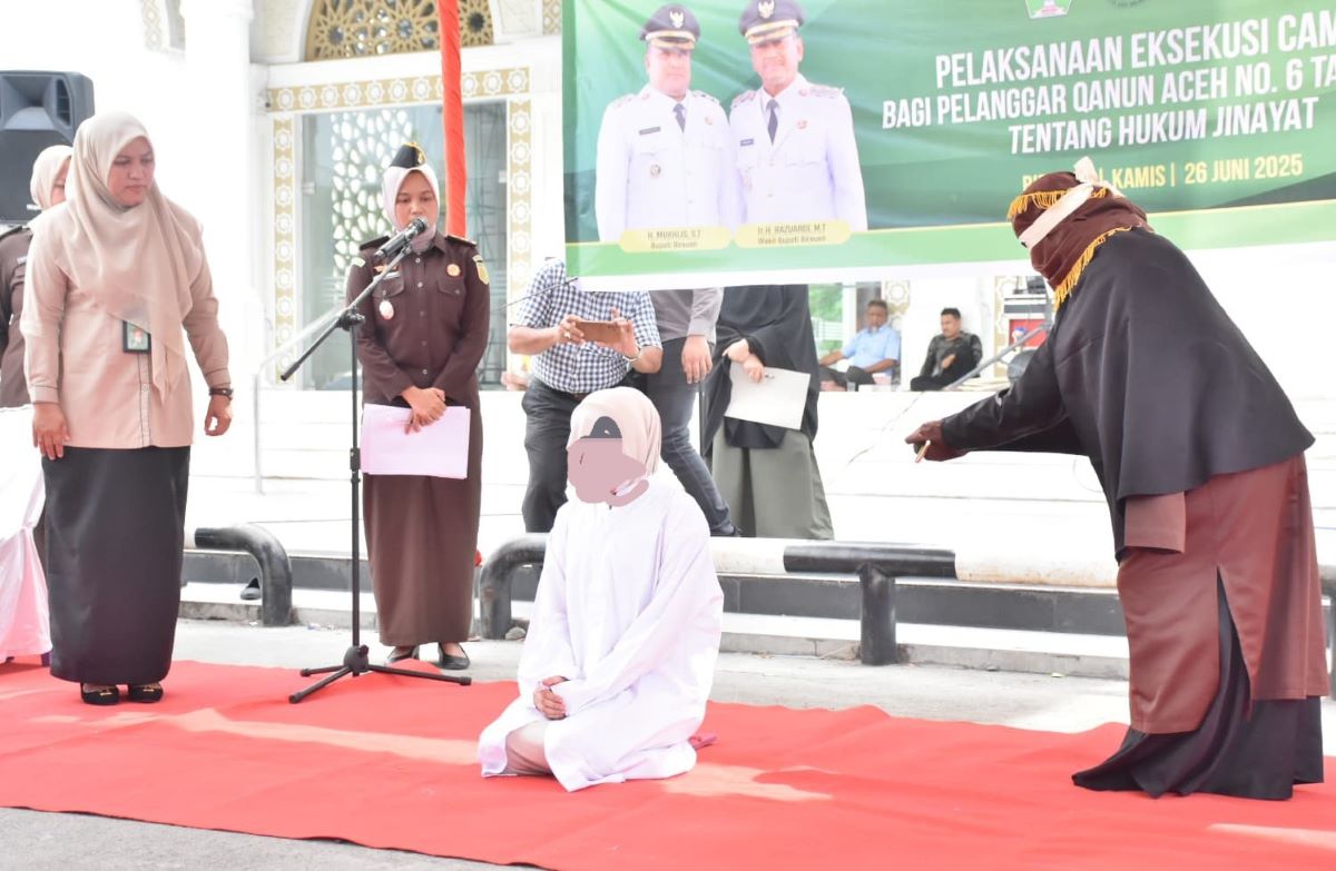 Tangisan Terpidana Ikhtilat di Panggung Jinayat