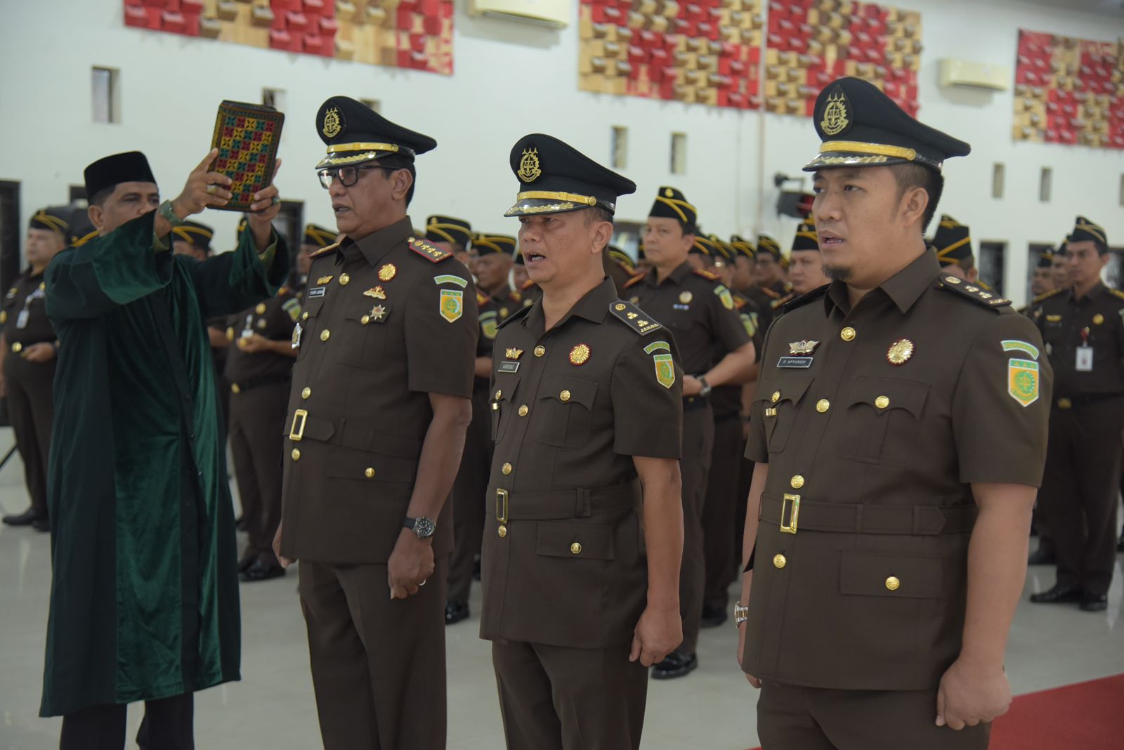 Syahrir Jasman Resmi Jabat Kajari Aceh Barat, Kardono Pimpin Bagian TU Kejati Aceh