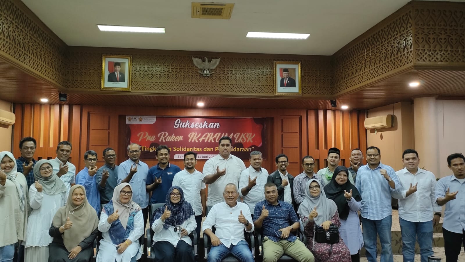 IKAKUM USK Dukung Sayed Muliady Jadi Menteri Kabinet Jokowi