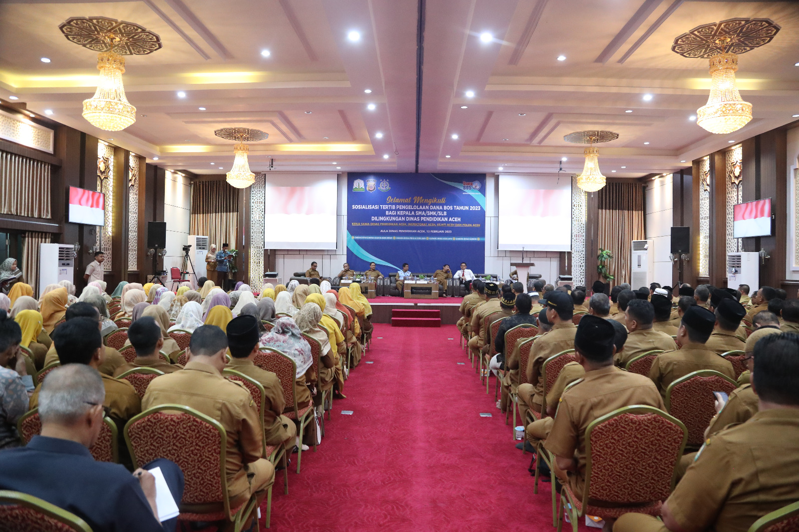 Disdik Aceh Gandeng Penegak Hukum Sosialisasi Cegah Penyalahgunaan Dana BOS