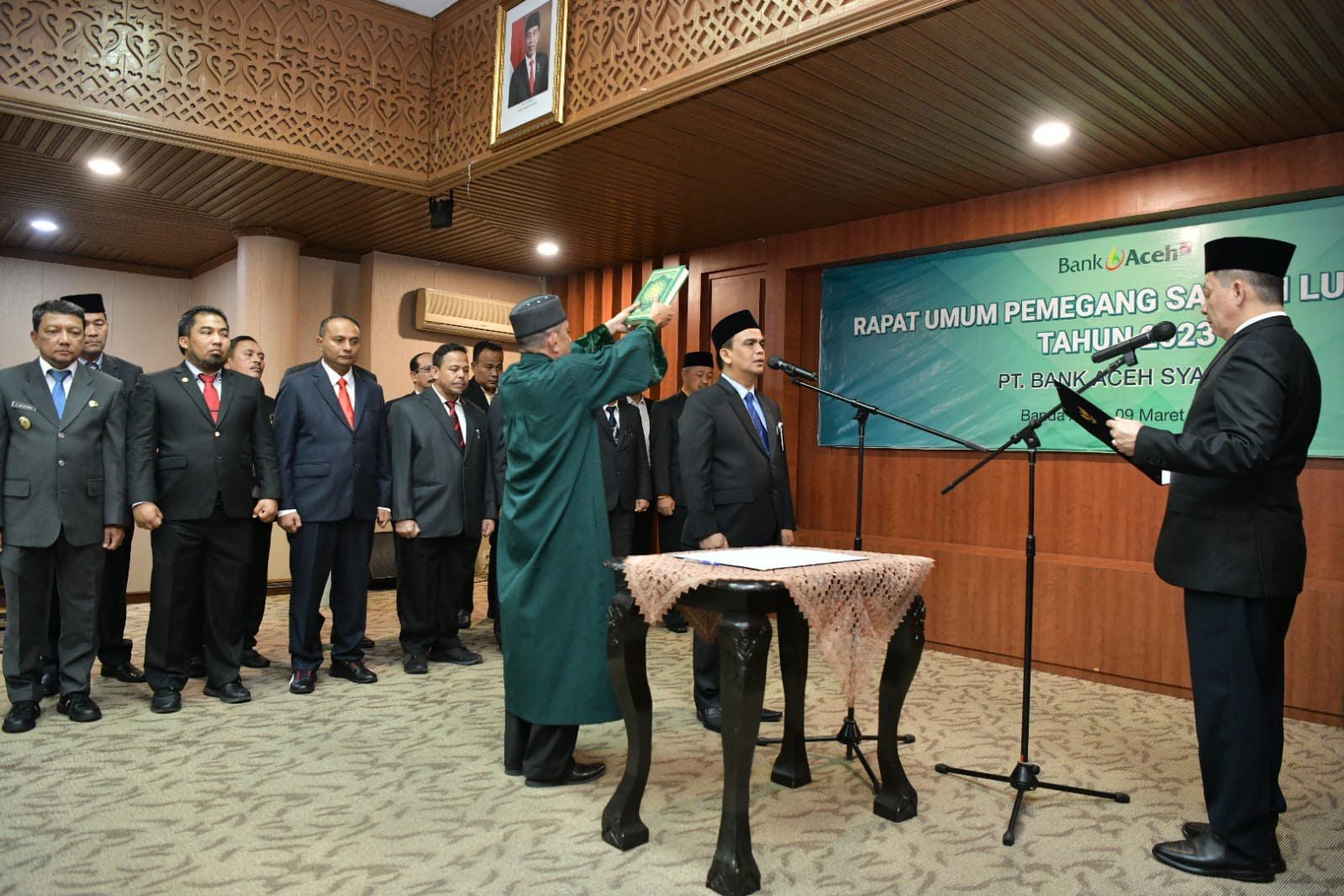 Muhammad Syah Resmi Dilantik sebagai Dirut BAS Periode 2023-2027