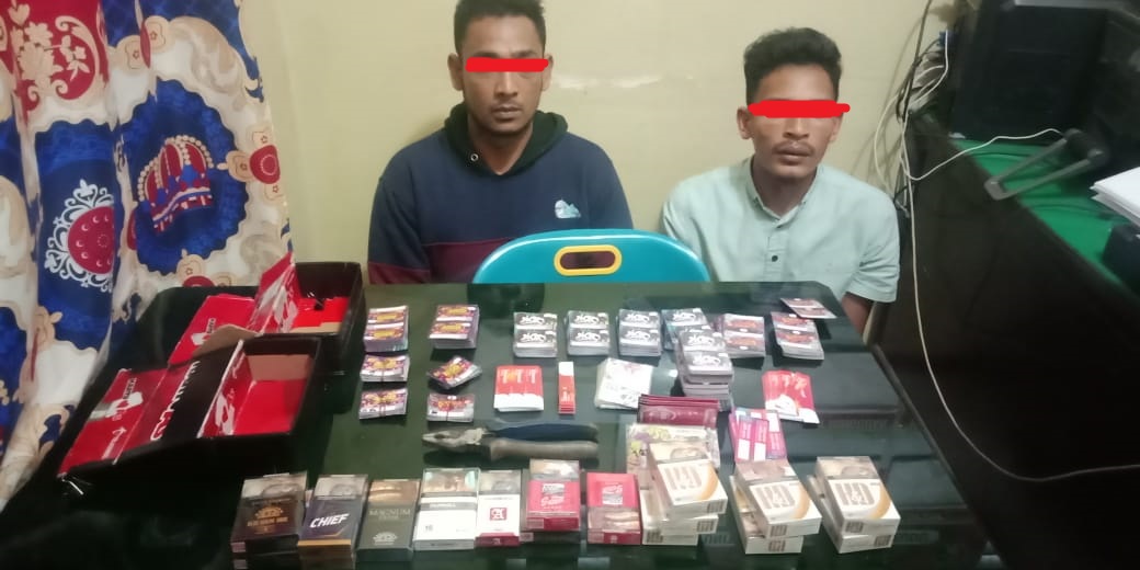 Bobol Kios, Dua Pemuda di Pidie Jaya Curi Rokok dan Ratusan Voucer Pulsa