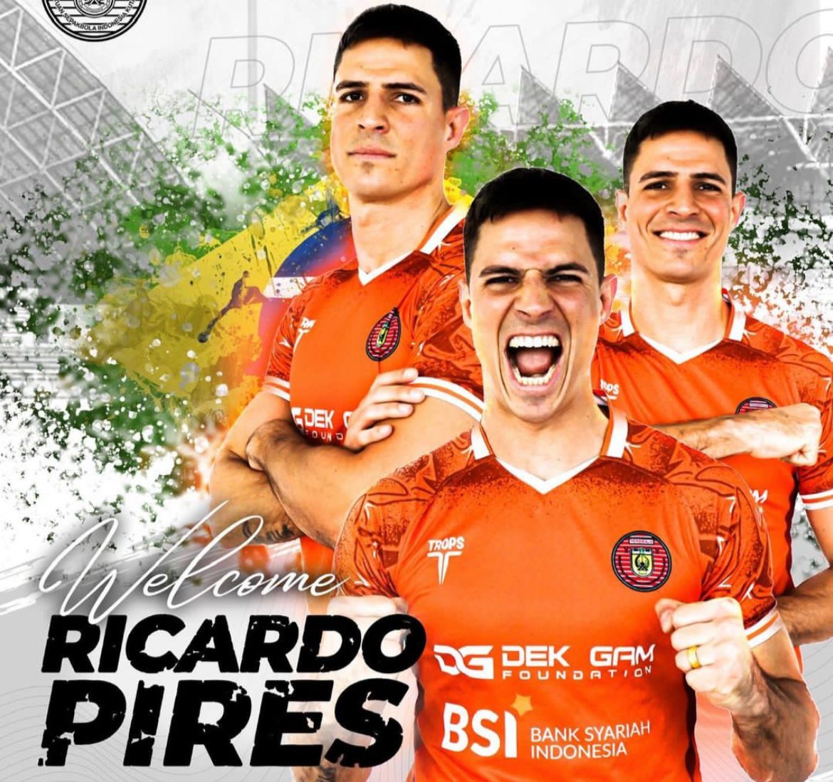 Ricardo Pires Pemain asal Brasil Resmi Berseragam Persiraja