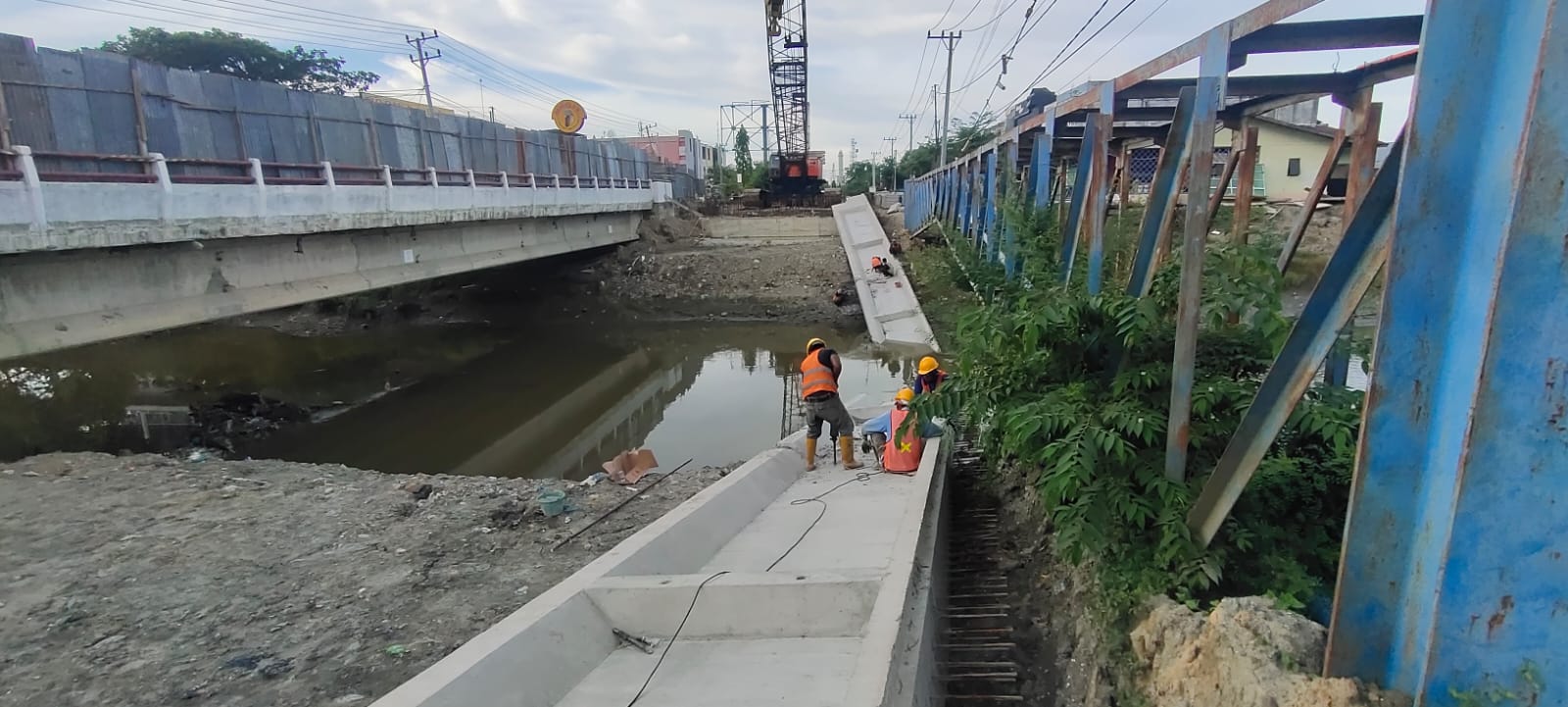 PPK Sebut Pekerjaan Jembatan Krueng Tukaih Tetap Lanjut